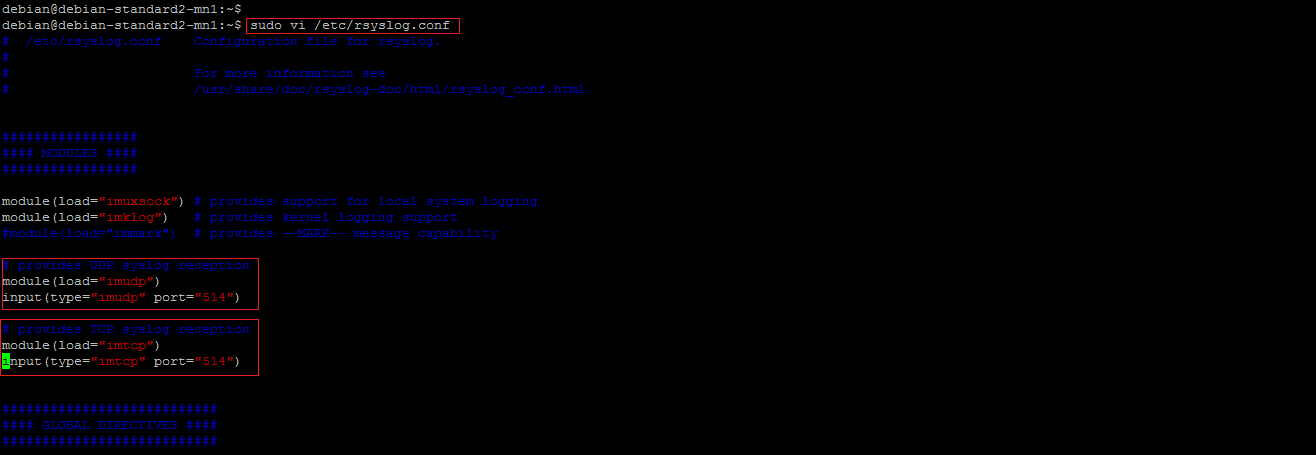 Installing Rsyslog Server on Debian - ArvanCloud Help Center